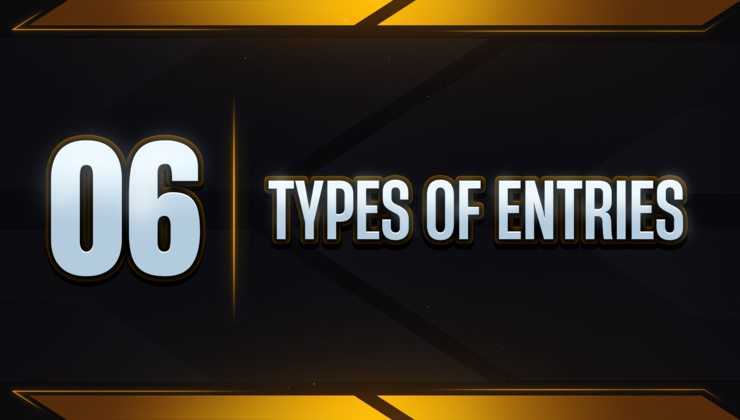 Chapter 6: Types Of Entries