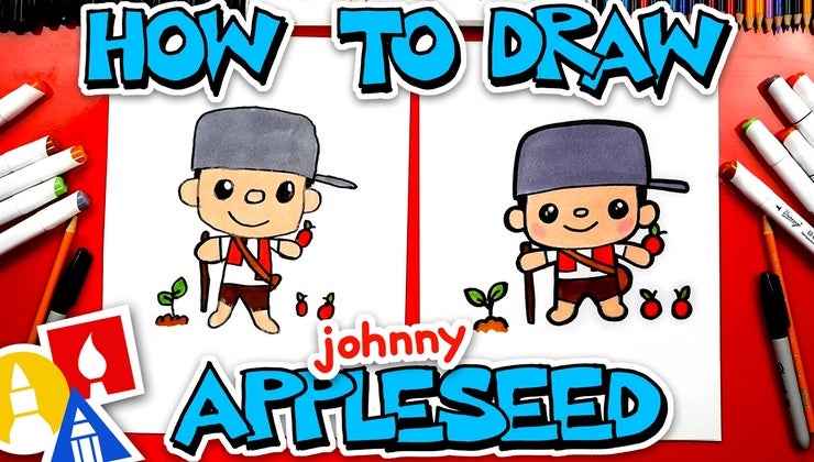 How To Draw Johnny Appleseed