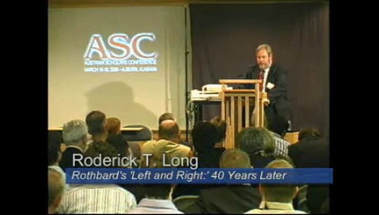 Rothbard'S Left And Right 40 Years Later | Roderick T. Long