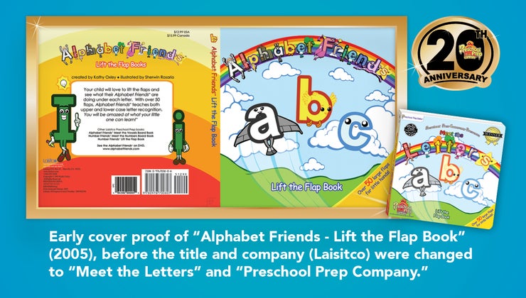 Preschool Prep Kids Club | 20th Anniversary | Meet the Letters - Lift ...