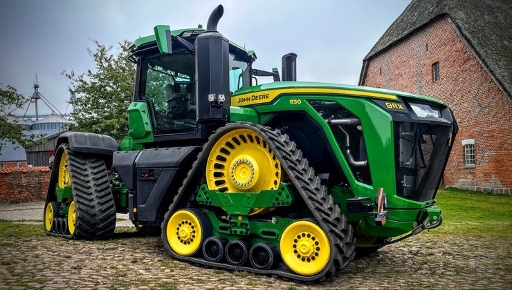 John Deere 9RX 830 four track tractor: WALKROUND | LandPowerTV