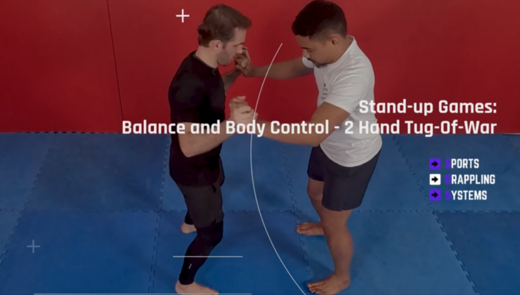 Stand-Up Games - Balance & Body Control - 2 Hand Tug-of-War