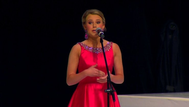 Chloe Hicks - Evening Wear: OSQ at 2018 Miss Arkansas' Outstanding Teen ...