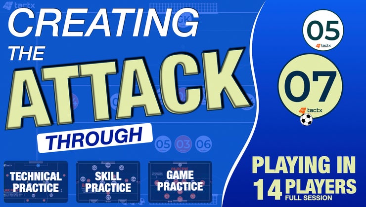 CREATING THE ATTACK | FULL SESSION | 14 PLAYERS