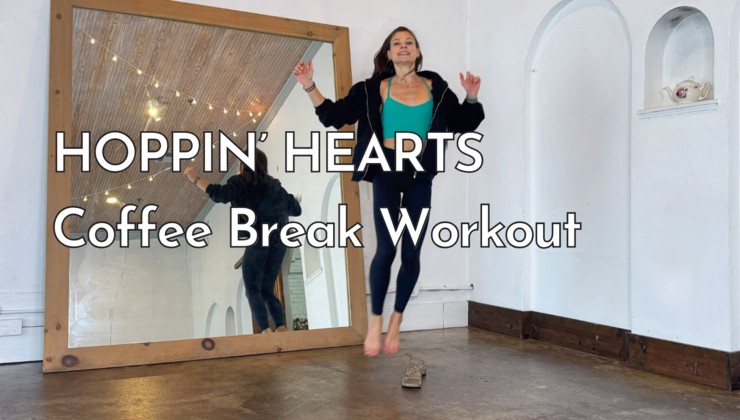 Hopping Hearts Coffee Break Workout
