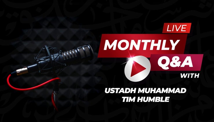 Live Open Q&A Session With Ustadh Muhammad Tim Humble | AMAU Academy