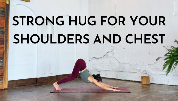 Strong Hug For Your Shoulders And Chest