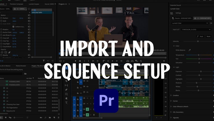 Setting Up Your Premiere Pro Project