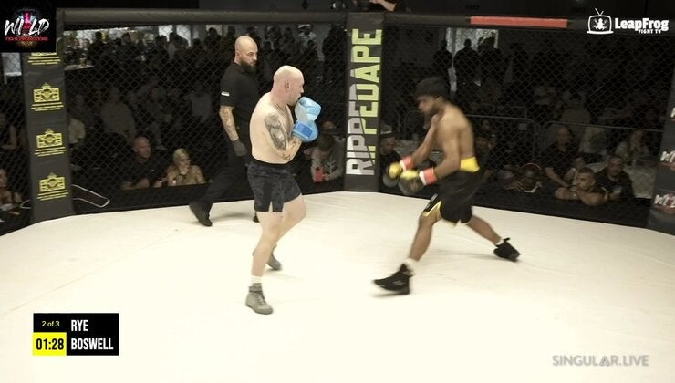 Amish Rye Vs Jake Boswell | 72kg Boxing Bout | Wild Fight Promotions ...