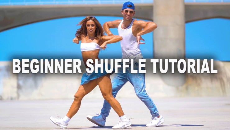 BEGINNER SHUFFLE TUTORIAL FULL CHOREOPGRAPHY