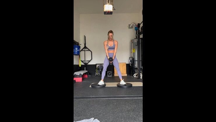 Deficit Sumo Rdl To Sumo Squat