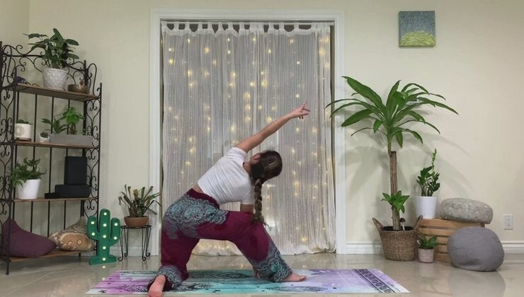 30 min Funky Modified Warrior 2 Flow