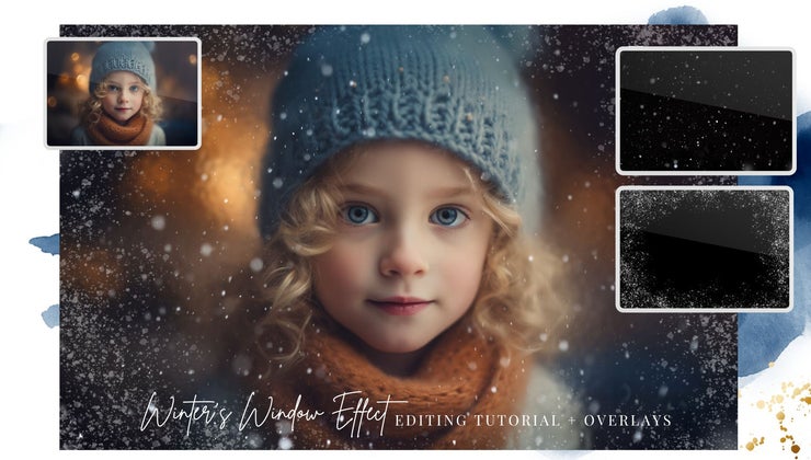 Winter’s Window Effect Editing Tutorial Includes Overlays