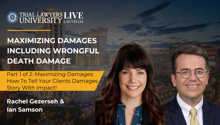 Trial Lawyers University | On Demand