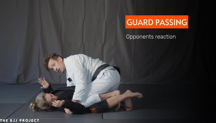 Guard Passing - Opponents Reaction