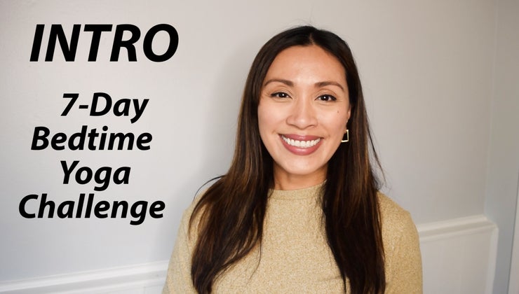 7 Day Bedtime Yoga Challenge Introduction | Yoga Upload Plus