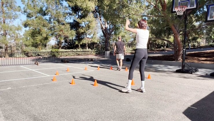Reactive Circle Run
