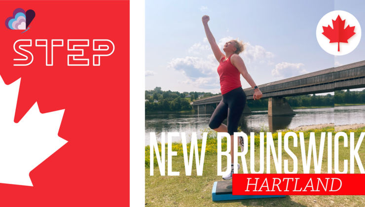 New Brunswick Step Across Canada Jenny Ford | Freedom.Fit