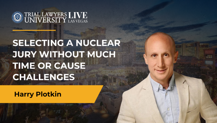 Trial Lawyers University | On Demand