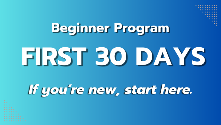 Your first 30 days with Justin Agustin