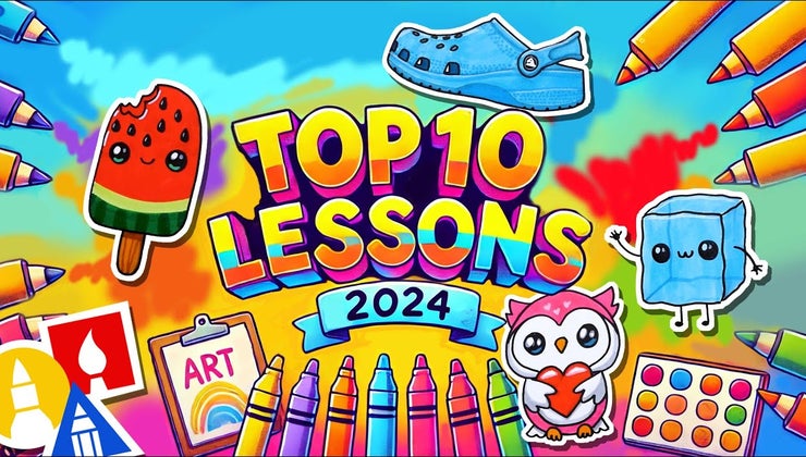 Top 10 Art Lessons From 2024