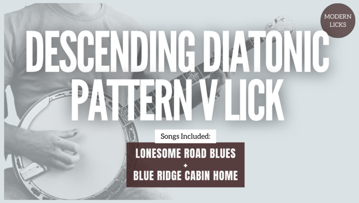Descending Diatonic Pattern V Lick
