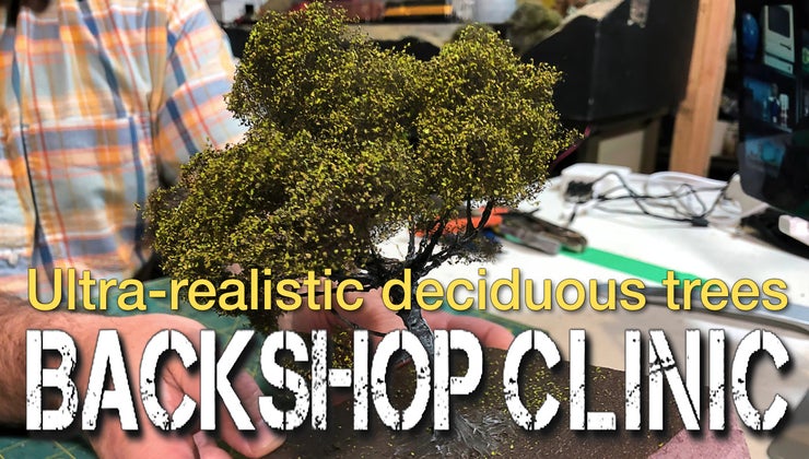 Super-detailed deciduous trees