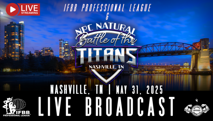 2025 IFBB Pro NPC Natural Battle of the Titans | Center Podium TV