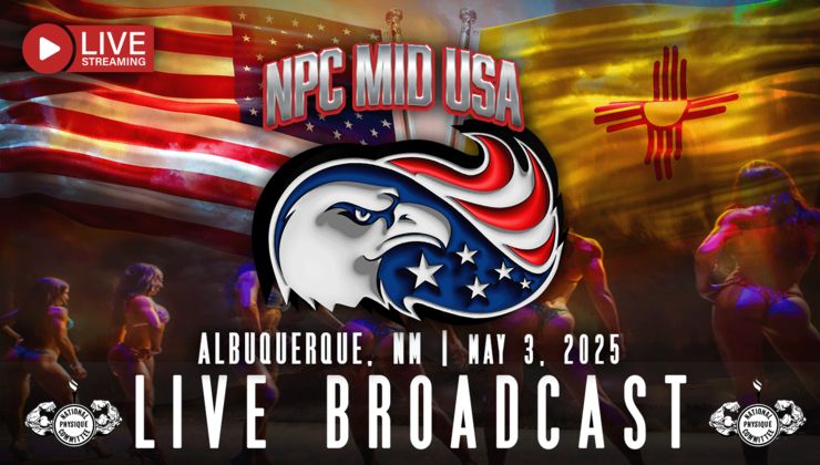 The 2025 NPC MID-USA Live Broadcast | Center Podium TV