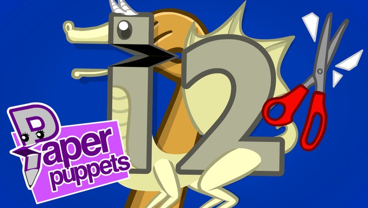 Paper Puppets | Meet the Numbers Level 2 "12"