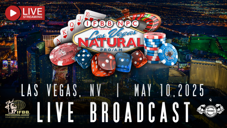2025 IFBB Pro/NPC Las Vegas Natural Pro/Am LIVE | Center Podium TV