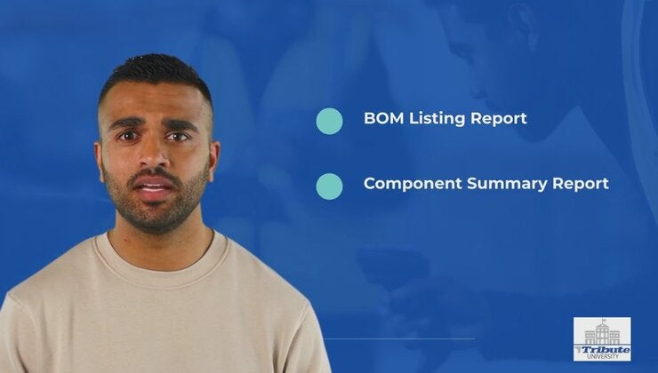 Unlocking The Power Of The Bom Listing And Component Summary Reports