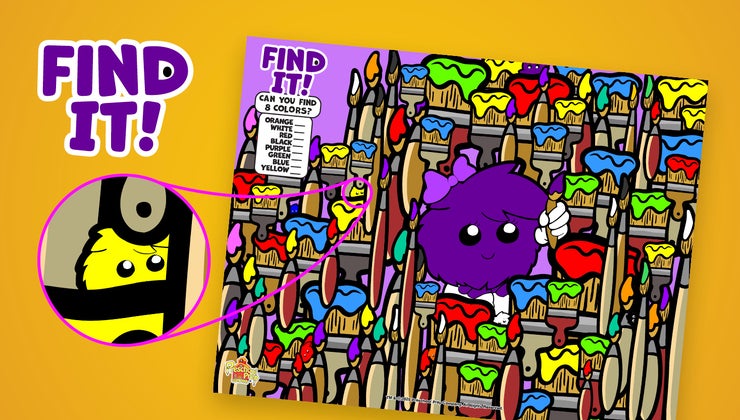Find It! | Meet the Colors "Purple"