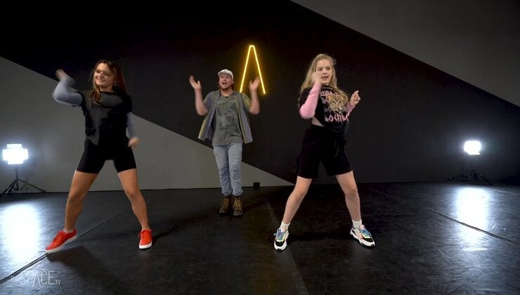 PERFORMANCE: Ainsley and Cameron / TikTok Tuesday "Body Remix" by Todd ...