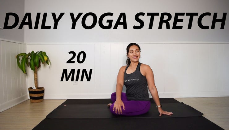 20 Min Daily Seated Yoga Stretch Practice for Flexibility and ...