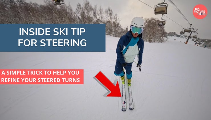 Master Ski Turning: Inside Tip Technique