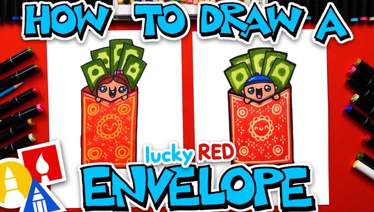 How To Draw A Lucky Red Envelope – Lunar New Year!
