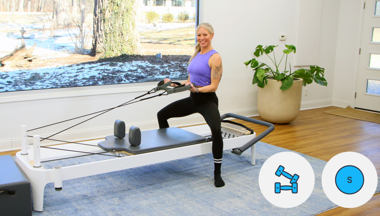 Guns & Buns on the Reformer 2 Workout #3 (video)