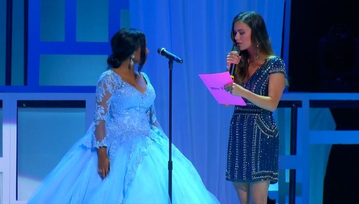 Parsa Pahlavan - Evening Gown : OSQ at 2018 Miss Texas' Outstanding ...