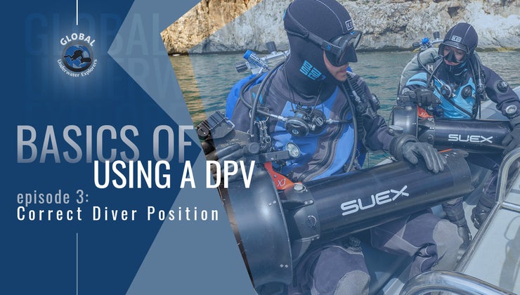Basics of Using a DPV: Correct Diver Position