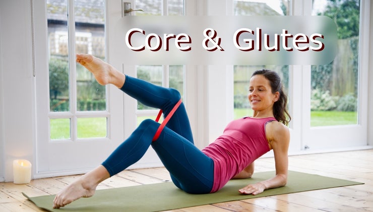 Pilates Core & Glutes Workout With Loop Band #291