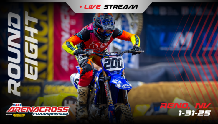 Round 8 - Reno, NV: 2024-2025 AMA Arenacross Championship | Ryde TV