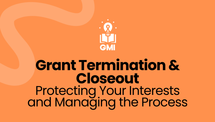 Grant Termination & Closeout
