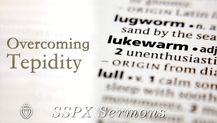 Overcoming Tepidity - SSPX Sermons