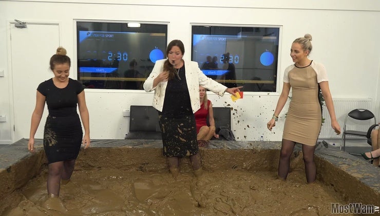 Mud Wrestling 2017 Ep 13 Chloe Vs Janet