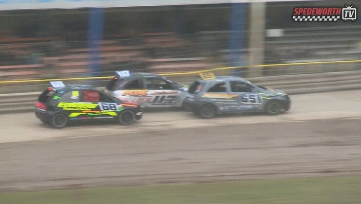 Arlington 22nd February 2025 Rookie Rods Heat 1 | Spedeworth TV