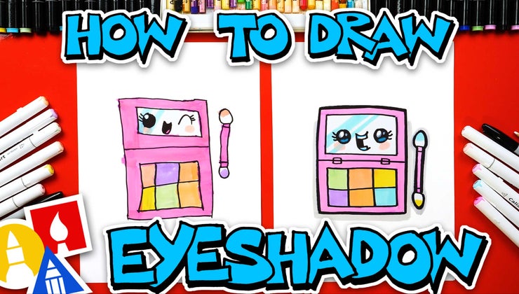 How To Draw An Eyeshadow Kit