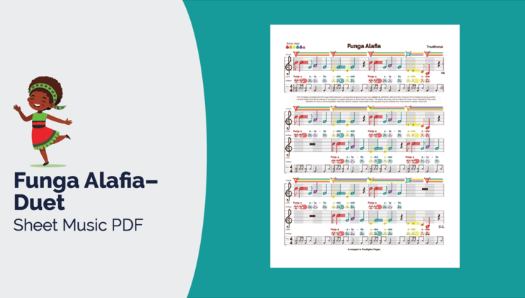 Funga Alafia, Traditional - C Major -Duet - Celebrated Black Composers ...