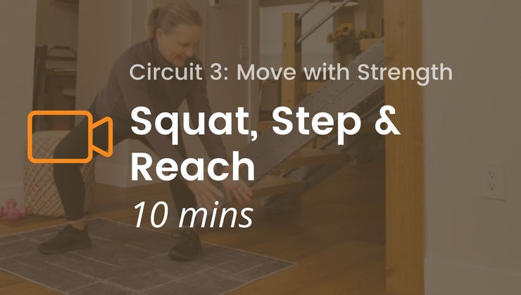 Squat, Step & Reach