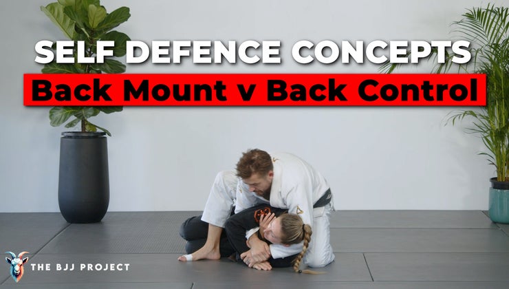 Self Defence Concepts Back Mount V Back Control